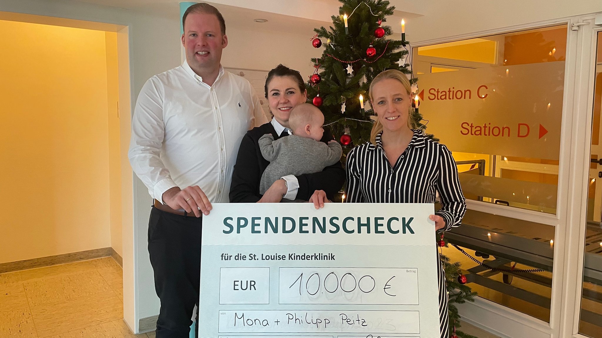 Delbrück: 10.000 Euro für die Frühchen-Station