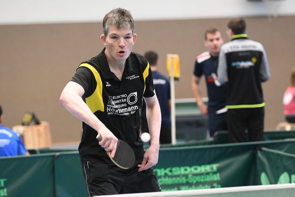 Tischtennis: Bühner Michael Behler mit makelloser Bilanz in Stammen