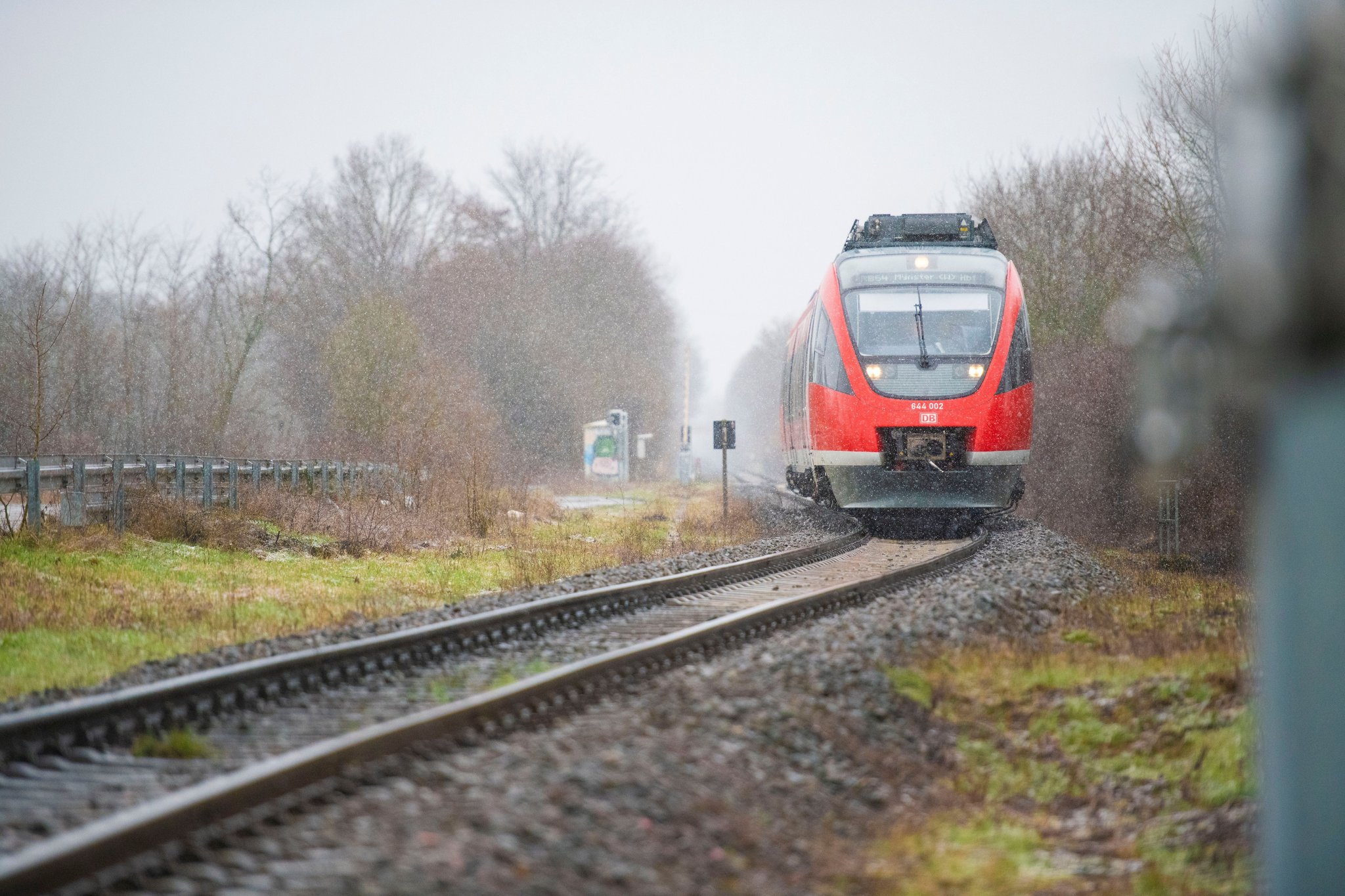 Pendler müssen auf den Bus umsteigen