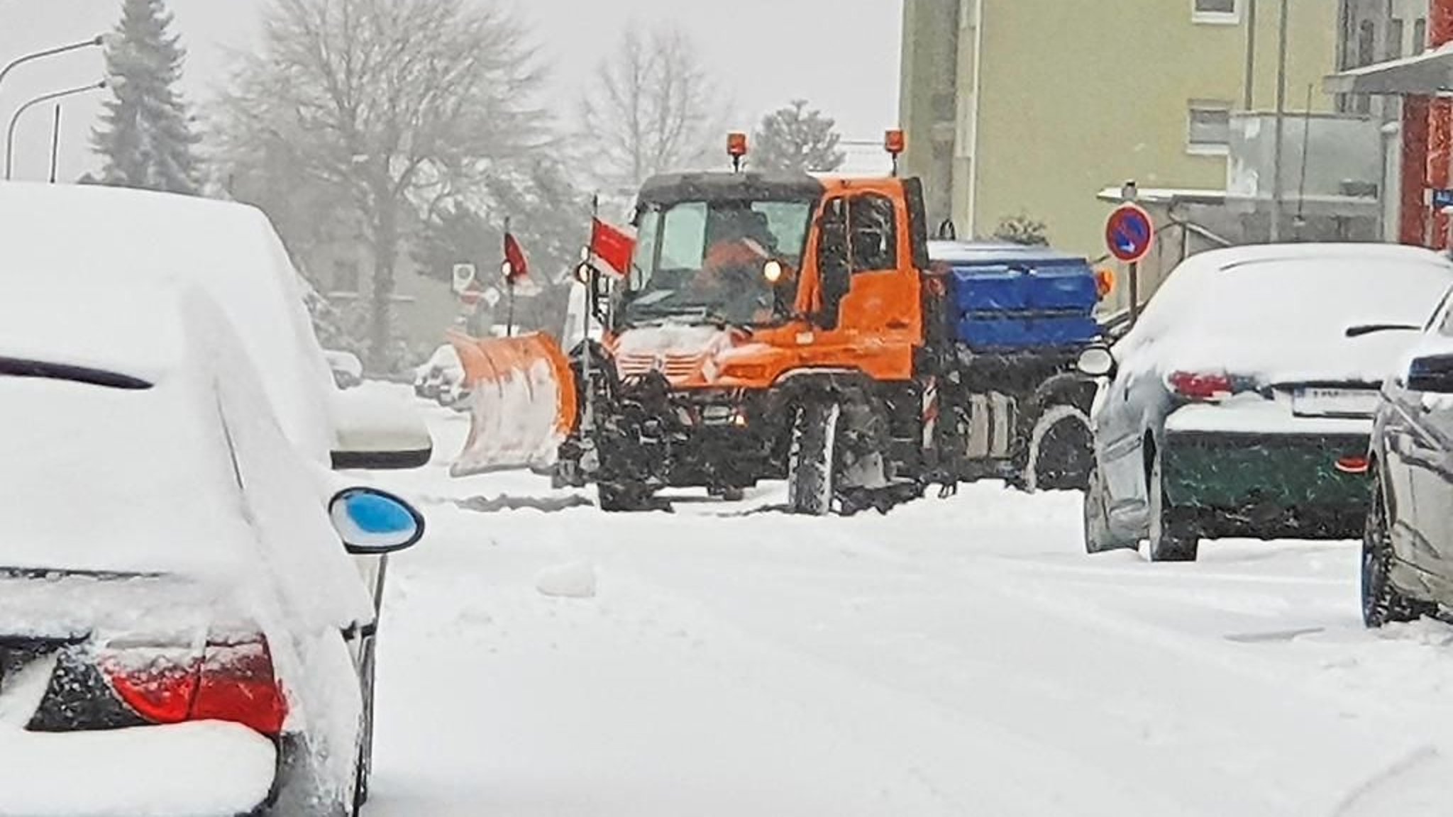 Schnee satt und Sturmwarnung für den Kreis Höxter