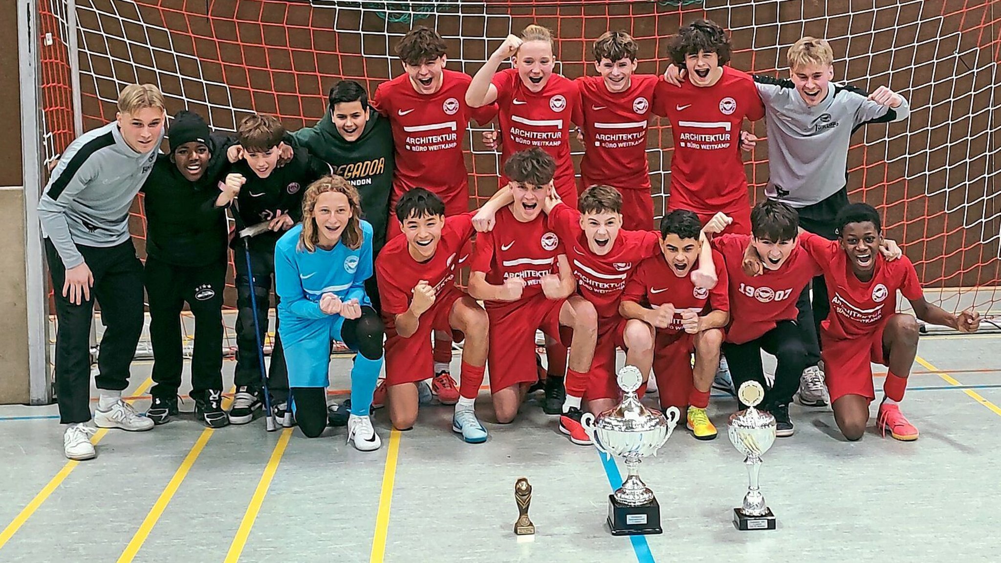 Borussia Münster wird Hallenfußball-Stadtmeister der C-Junioren