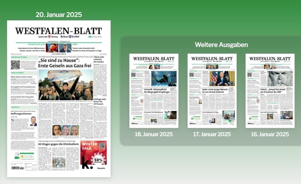 Produktionsstörung: ePaper freigeschaltet