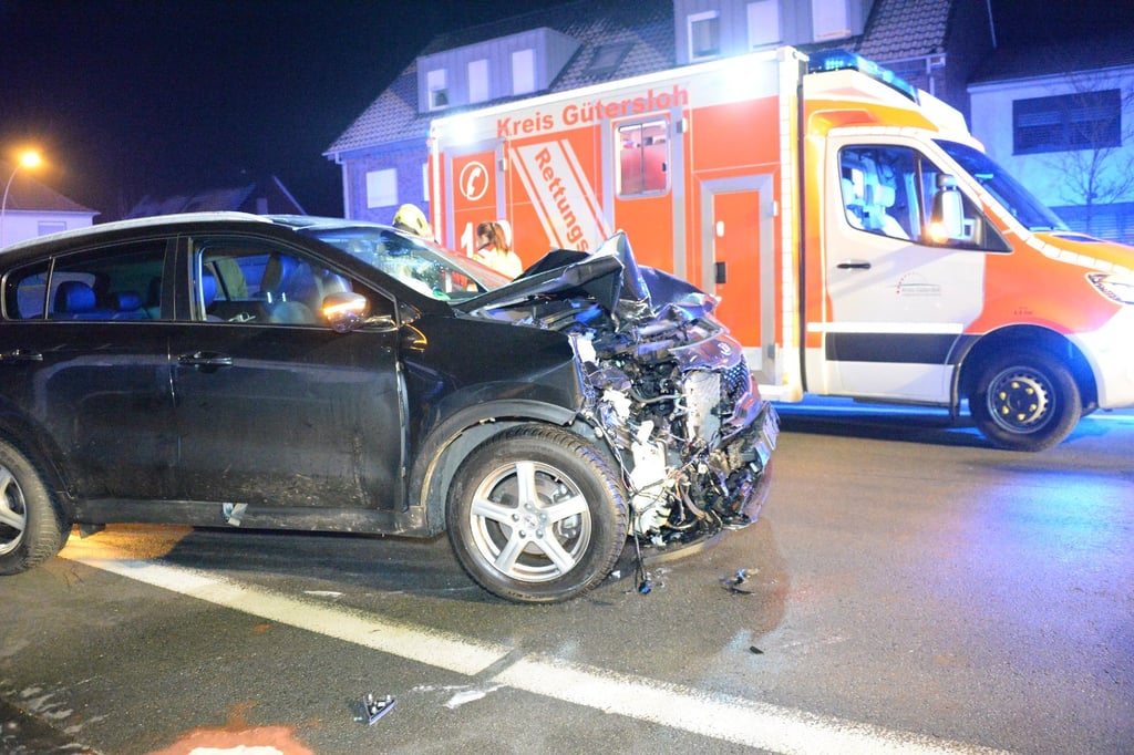 Wiedenbrück: Vorfahrt missachtet - vier Menschen verletzt