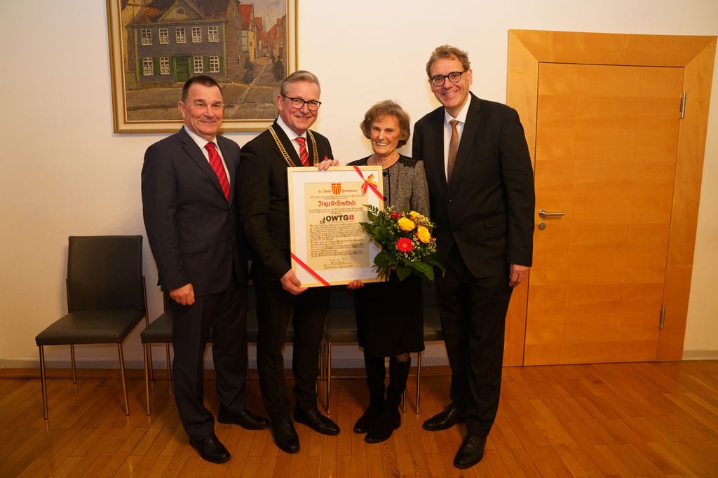 Ingrid Knetsch für ihr Lebenswerk geehrt