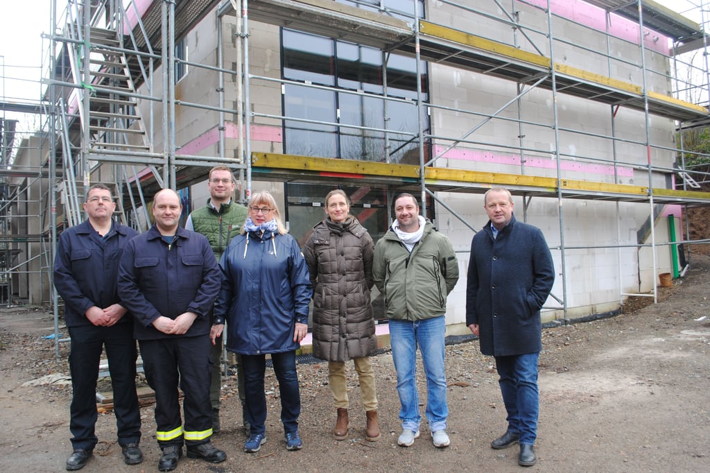 Der Rohbau in Talle ist fertiggestellt