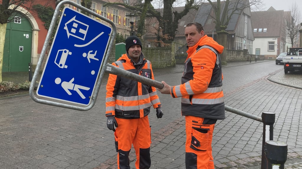 Freie Fahrt durch Horstmars Altstadt