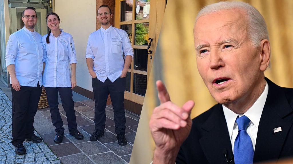 Bad Driburg: Joe Biden genießt Speisen von OWL-Sterne-Koch