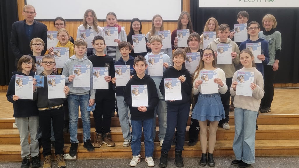 Vlotho: Sie haben den Informatik-Biber bezwungen