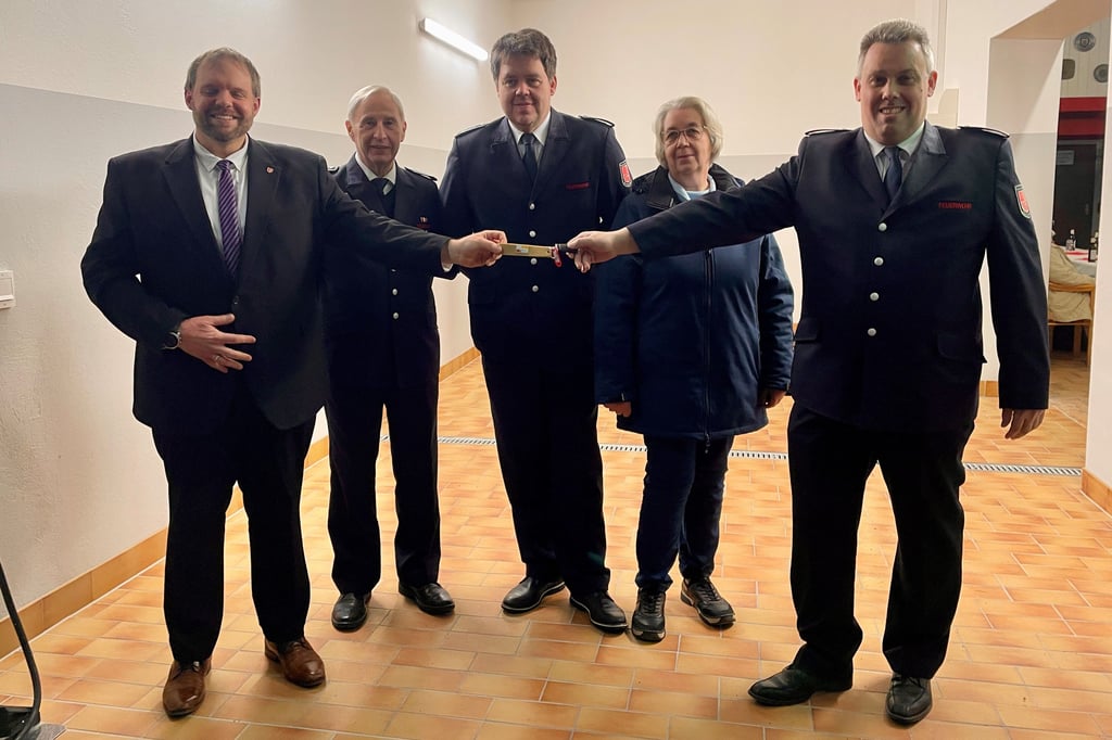 Werther: Feuerwehr weiht Anbau in Häger ein