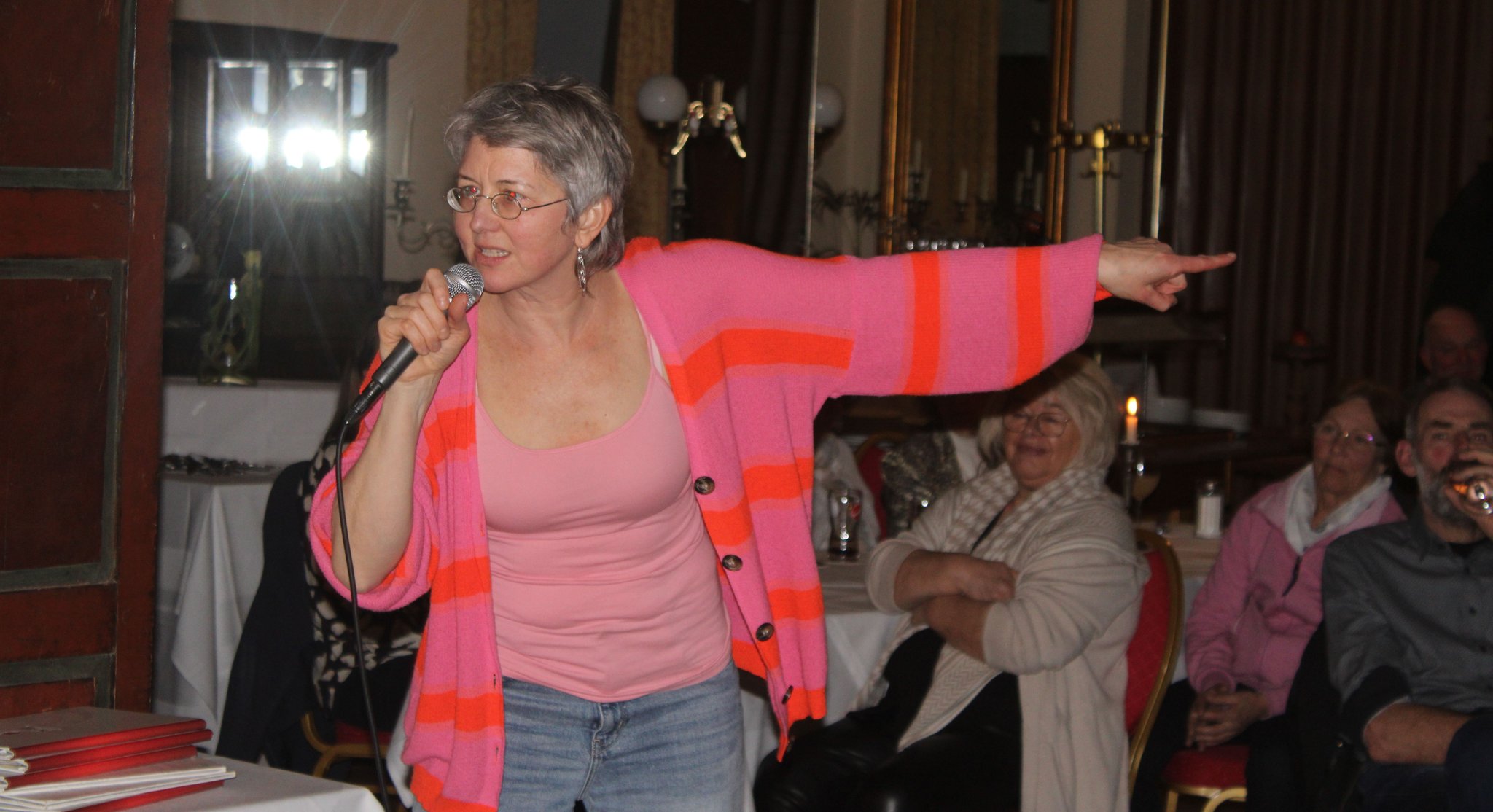 Die Tränen fließen – vor Lachen