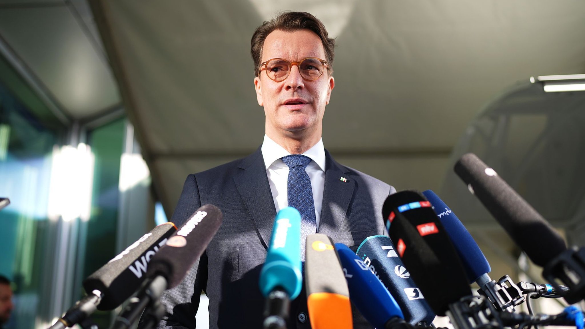 Ministerpräsident Wüst zu Sondierung: Erster Schulterschluss der Mitte