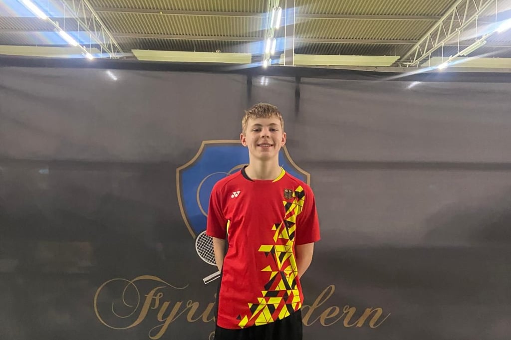 Hövelhof: Badmintontalent Alexander Franzke auf dem Vormarsch