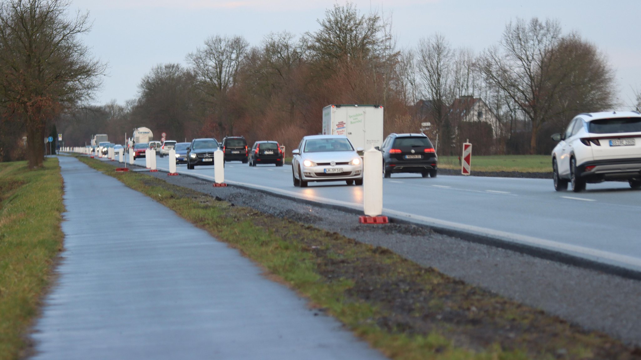 Vollsperrung der B58 zwischen Drensteinfurt und A1-Auffahrt