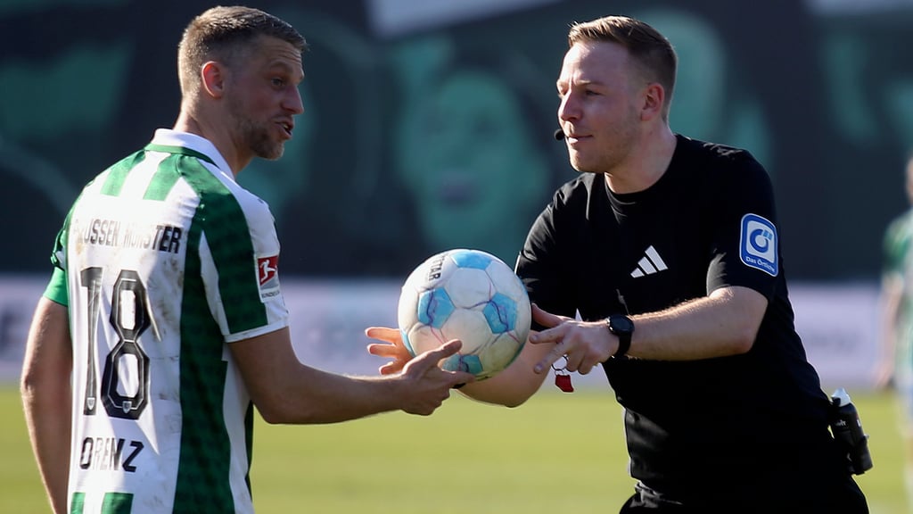 Preußen Münster: Marc Lorenz spricht nach Elfer-Drama über VAR-Wut