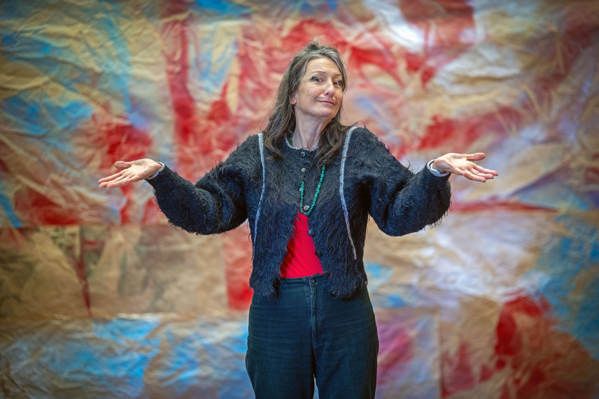 Malen mit Autoreifen