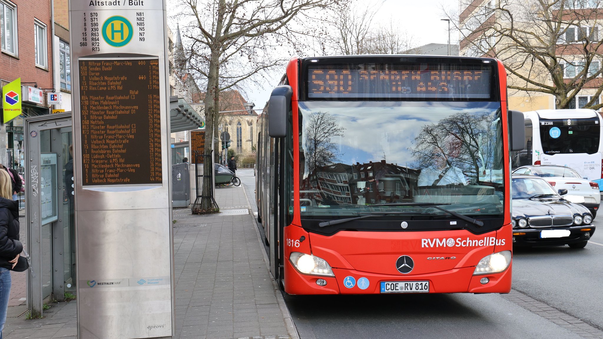 Münster: Ärger um Kürzung der Schnellbus-Linien S60, S90 und X90