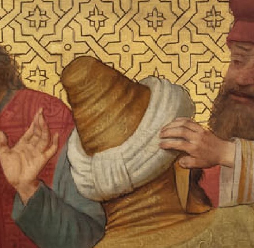 St. Clemens Telgte: Judenhut als Zeichen der Ausgrenzung