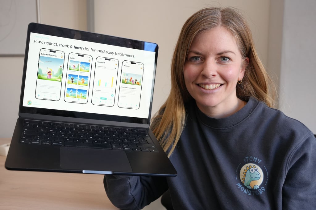 App aus Münster: Wie Monster Kindern mit Neurodermitis helfen sollen