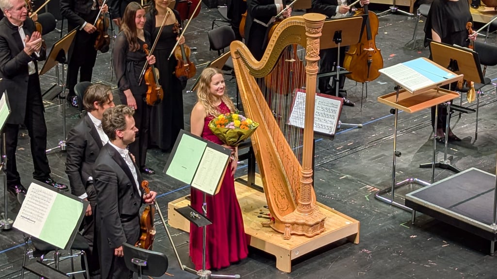 Konzert des Sinfonieorchesters Münster mit Lea Maria Löffler (Harfe)