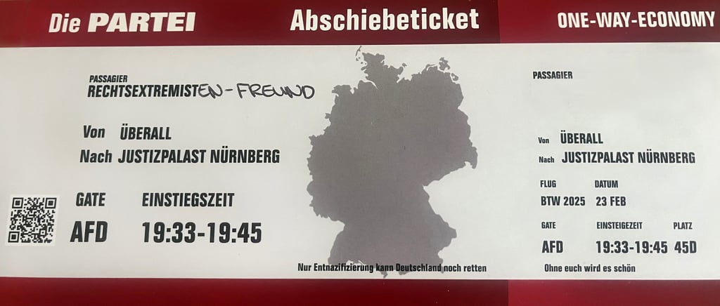Paderborn: „Abschiebetickets“ an CDU-Politiker