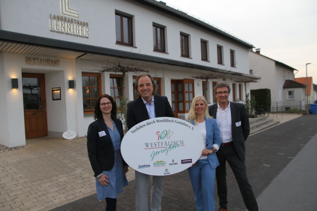 Büren-Steinhausen: Gasthof Lenniger erneut ausgezeichnet