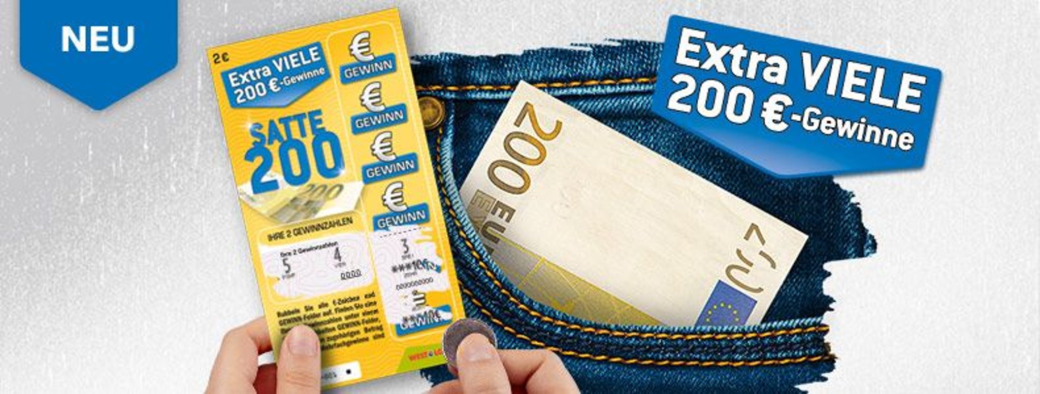 Jede Menge 200-Euro-Gewinne
