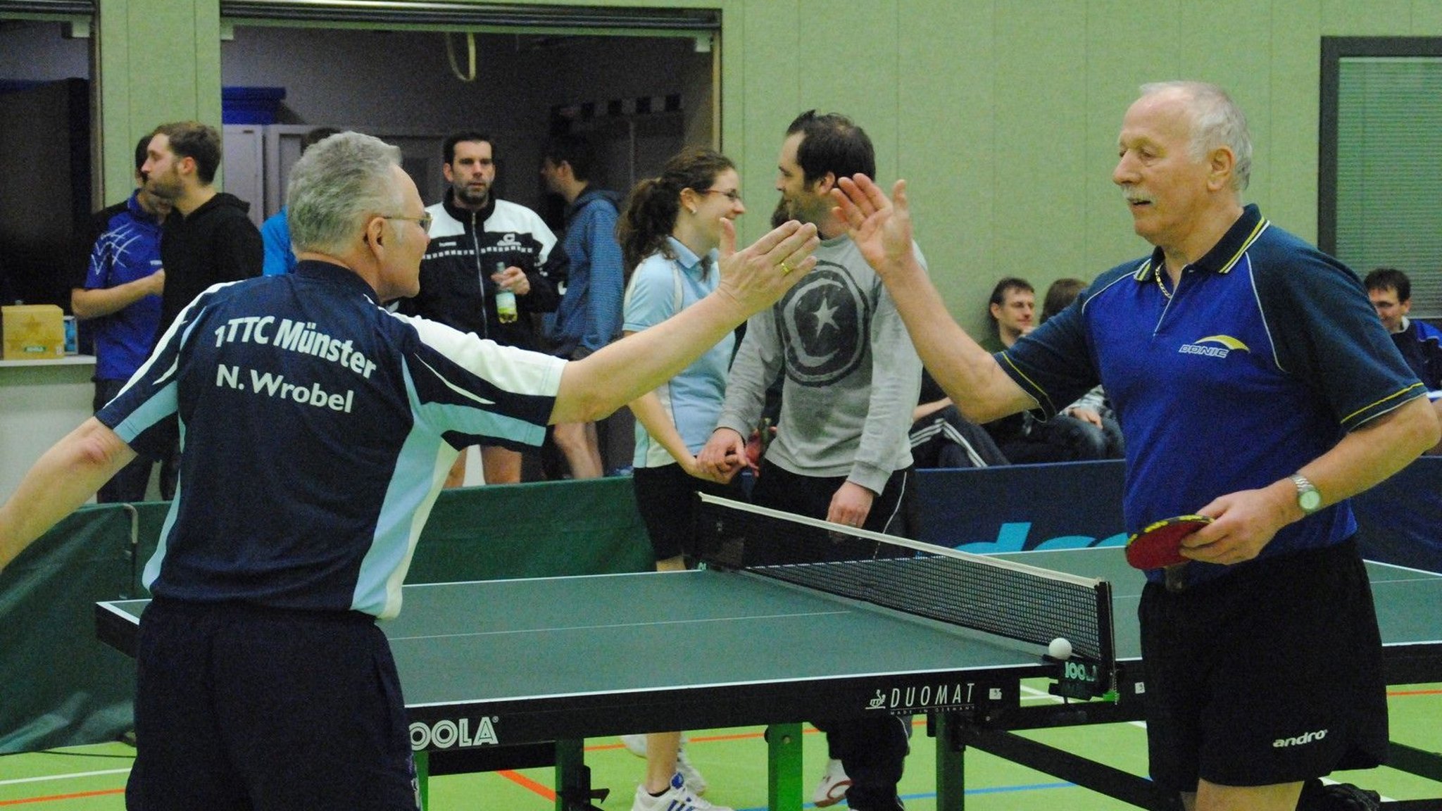 70 Jahre Tischtennis: Besonderes Jubiläum für Norbert Wrobel