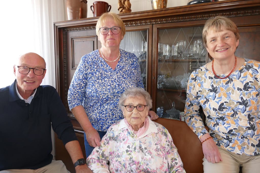 Hildegard Schwering feiert ihren 95. Geburtstag