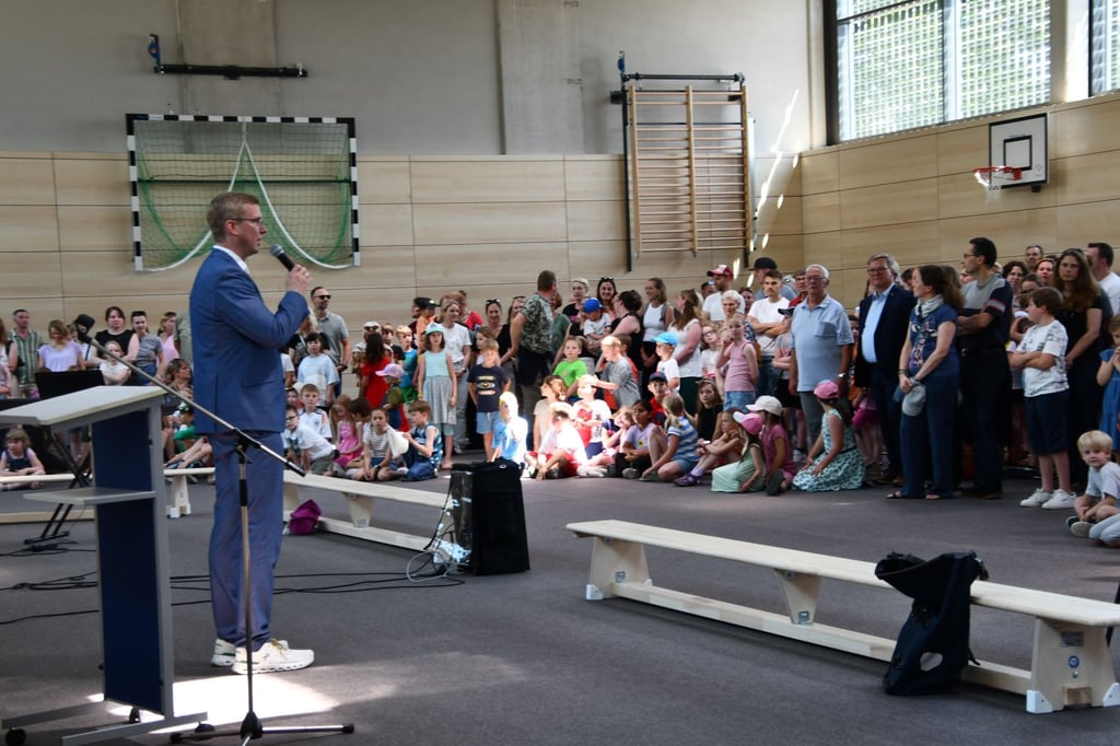 Neue Turnhalle der Augustinus-Schule eingeweiht