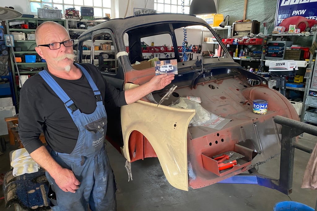 "Ältere Autos fand ich schon immer geil": Klaus Grote lebt für das ...