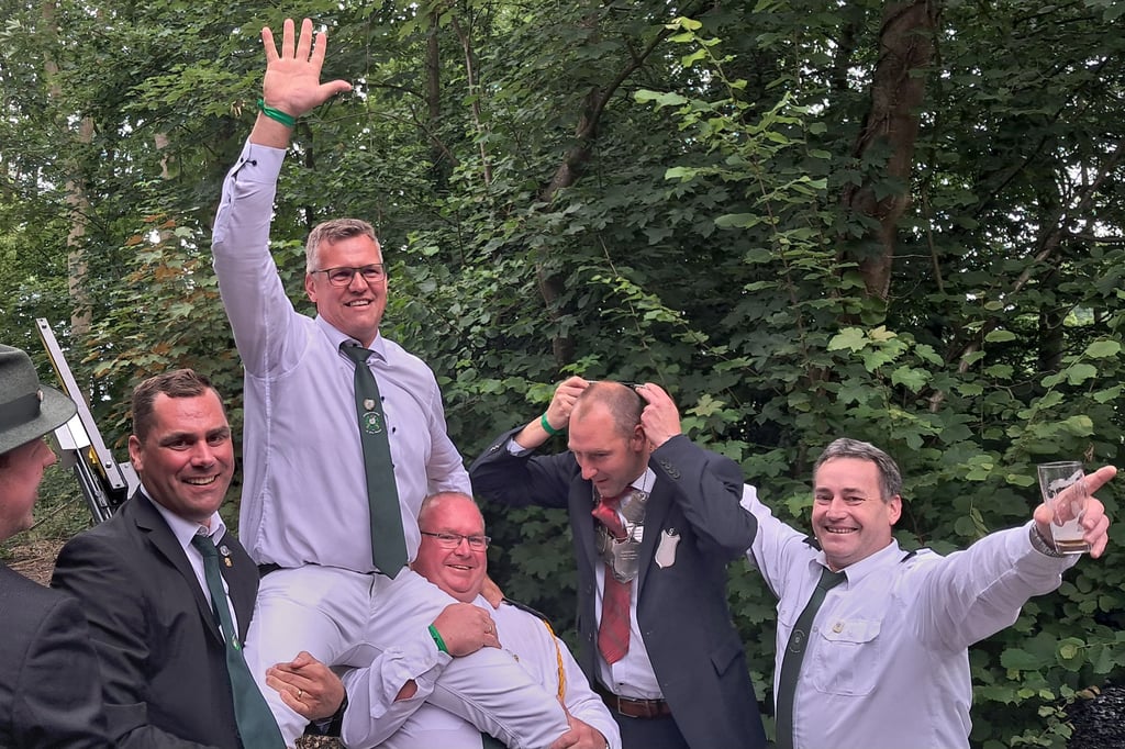 Jan Bernd Schulze Havixbeck macht kurzen Prozess