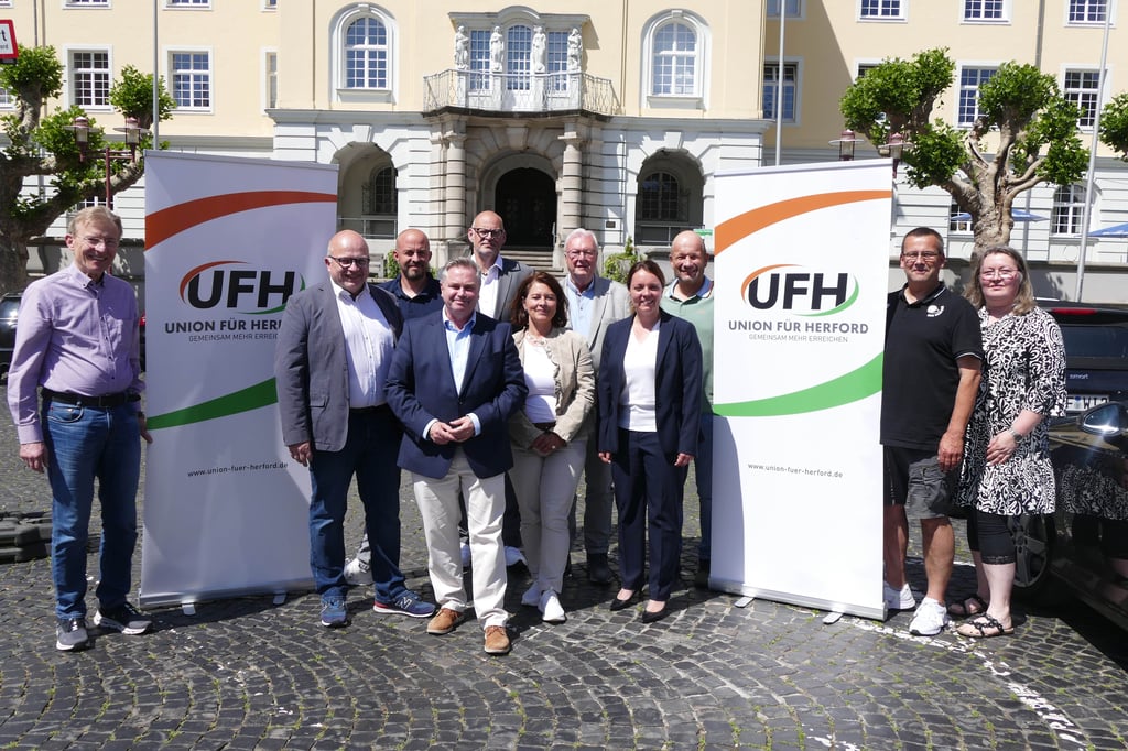 Union für Herford unterstützt im Wahlkampf den SPD-Bürgermeister