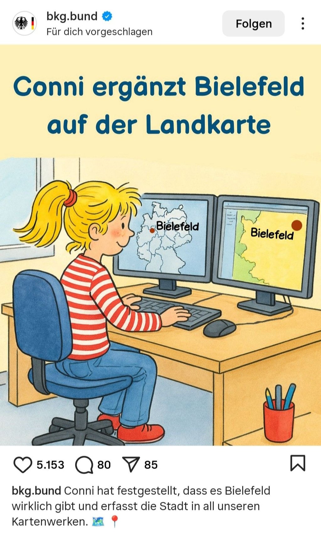 Bundesamt bestätigt: Bielefeld existiert