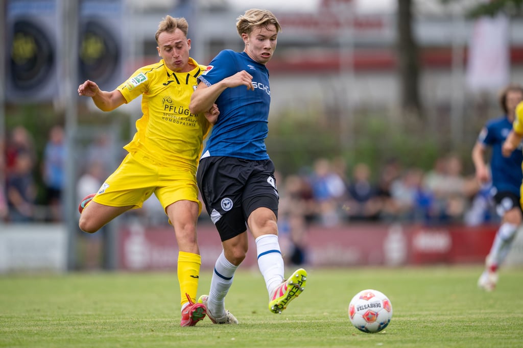 Schwacher Arminia-Test in Wiedenbrück
