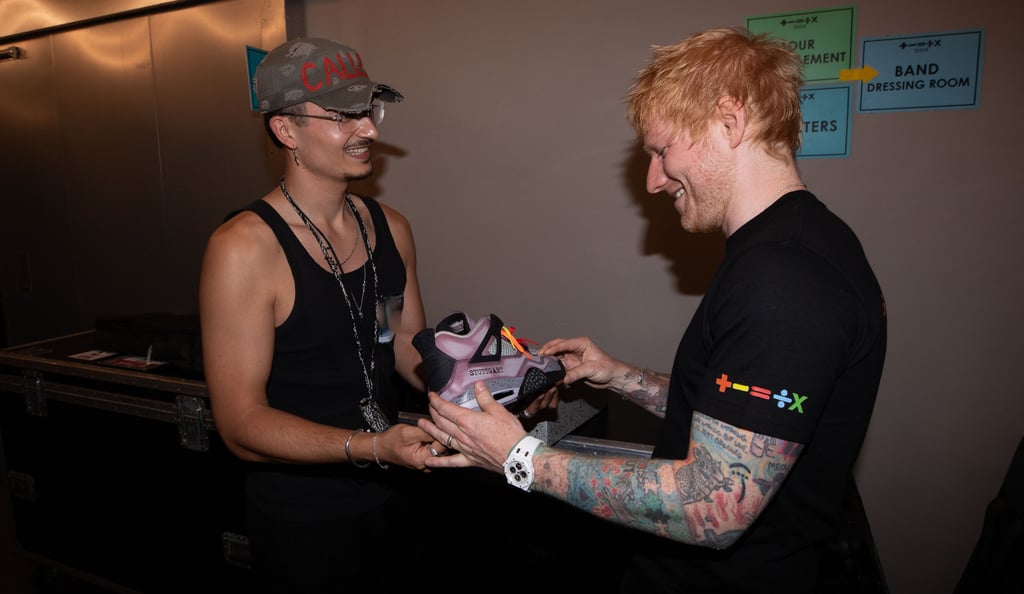 Designer aus Münster produziert Sneaker für Ed Sheeran