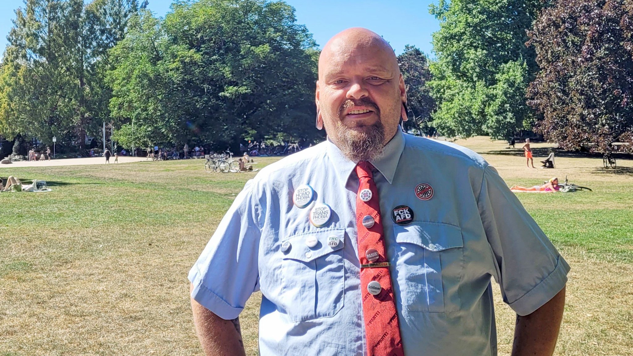 Kommunalwahl 2025 in Münster: Das ist Roland Scholle (Die Partei)