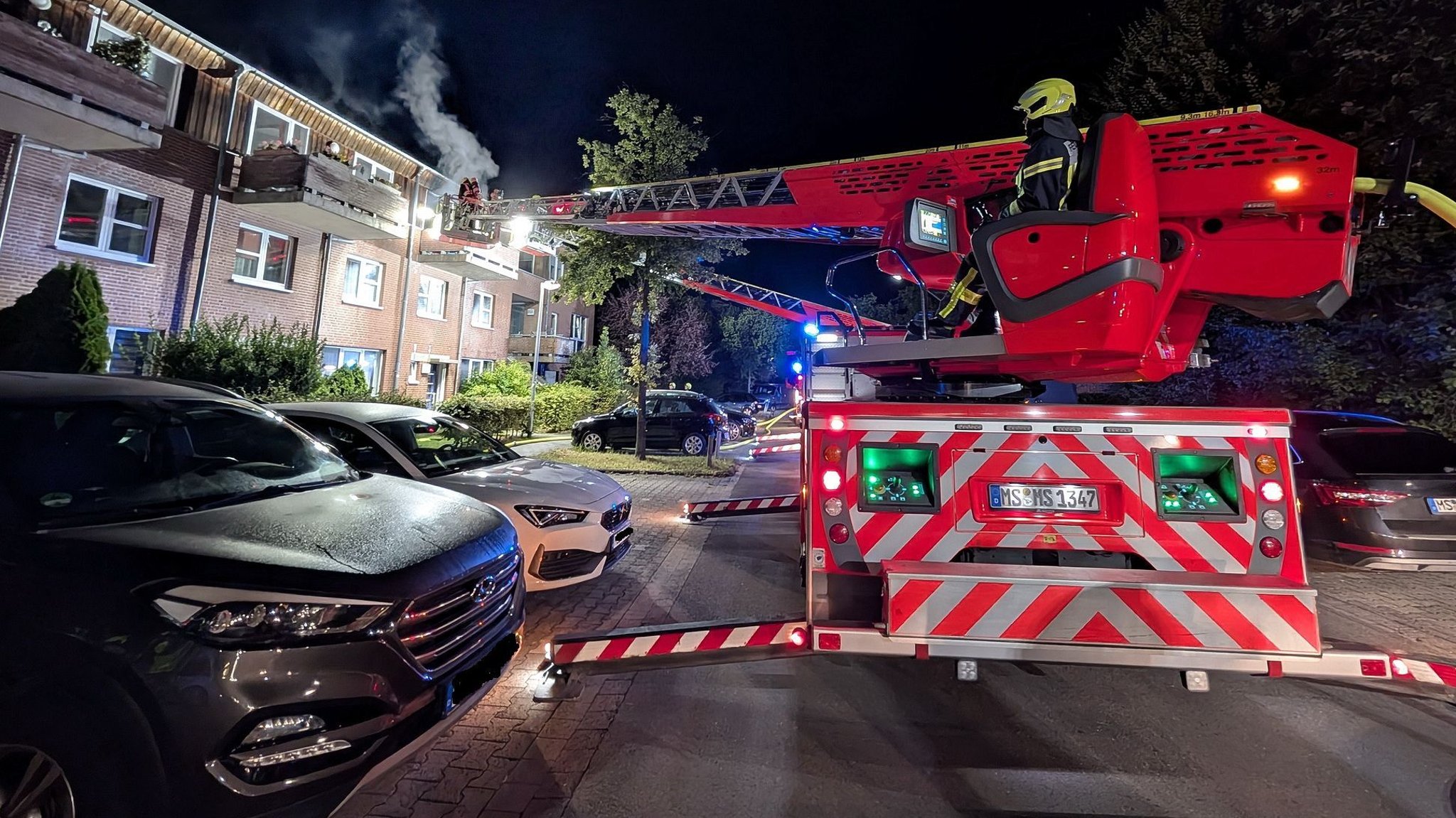 Münster: Toter bei Wohnungsbrand in Gremmendorf