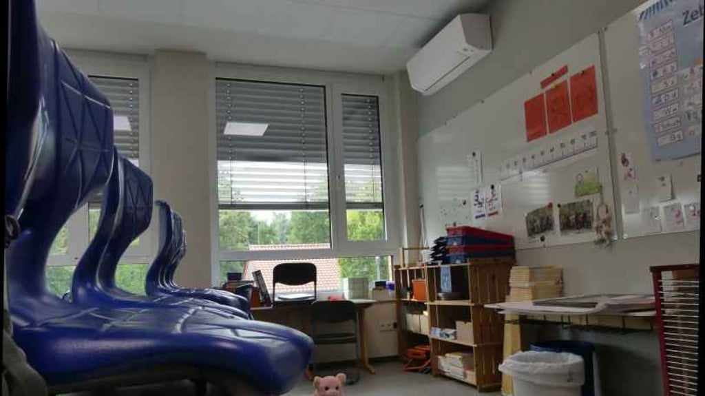 Klimaanlage: Kühlen Kopf bewahren in der Klasse 2b