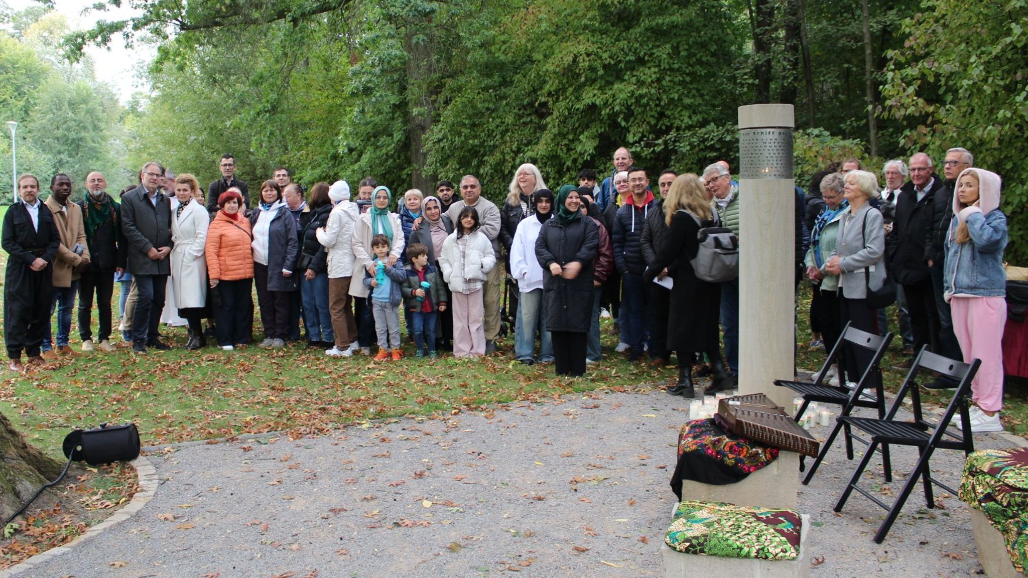 Gedenken am Trauerort Ahlen: Platz für die Würde eines jeden Menschen
