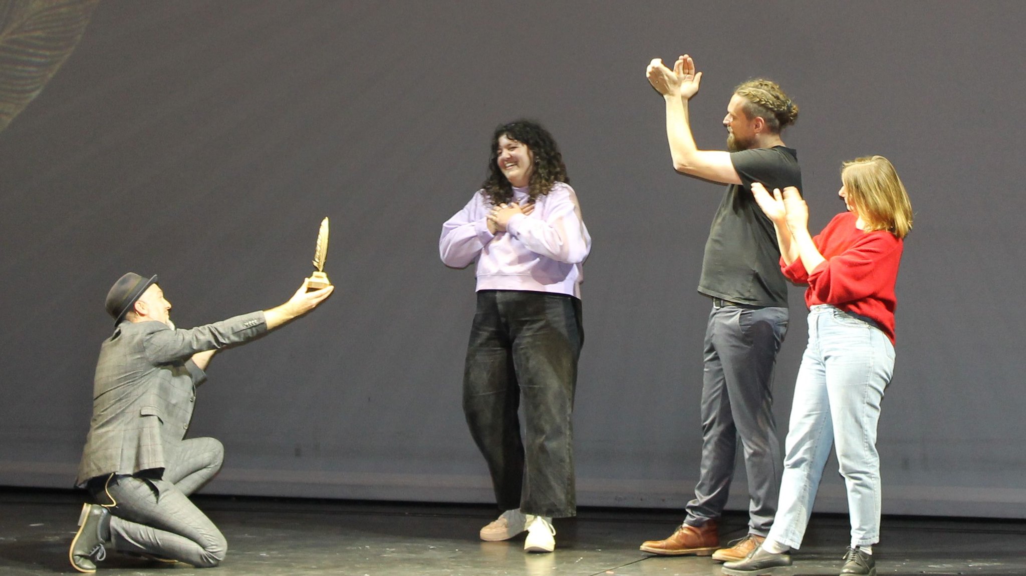 Poetry-Slam in Münster: Allstars kämpfen um die Goldene Feder