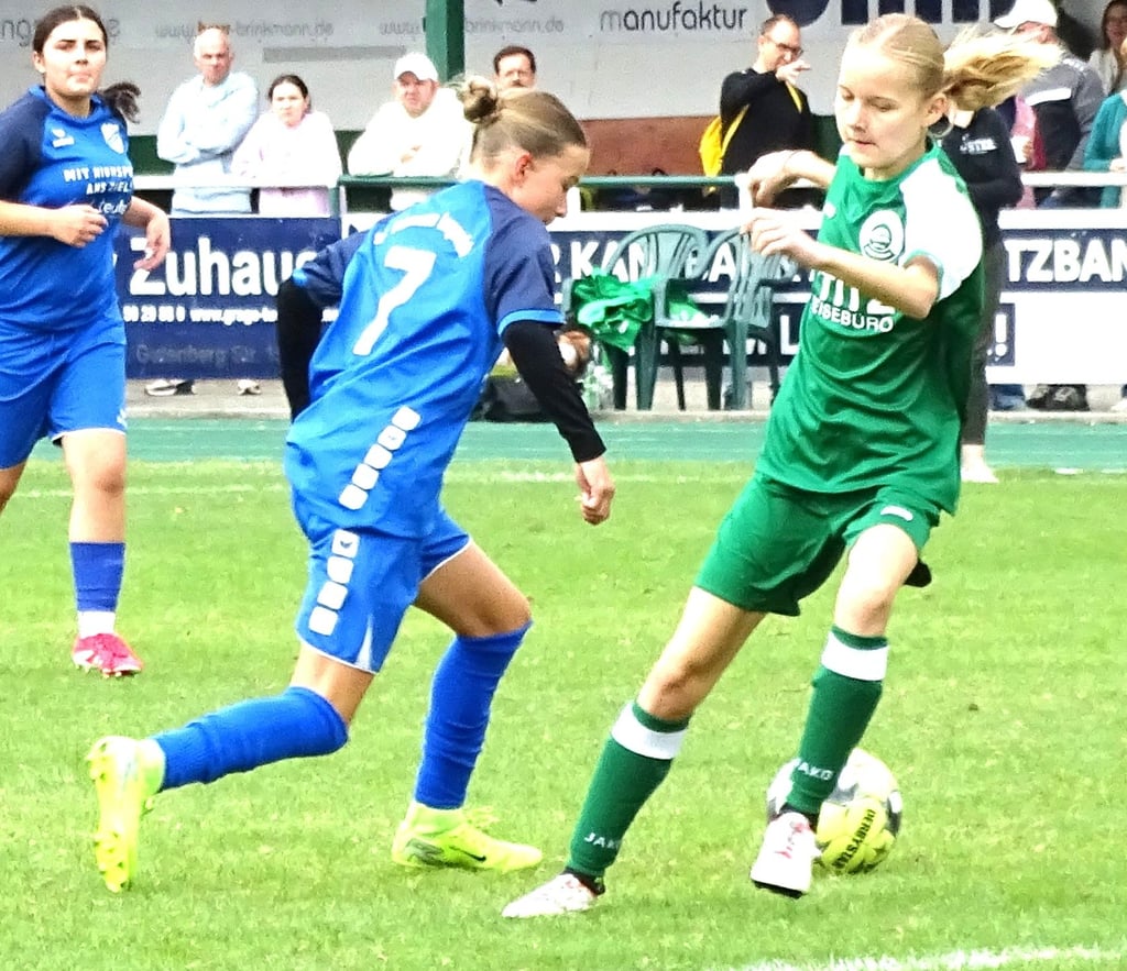 C-Mädchen feiern echtes Schützenfest