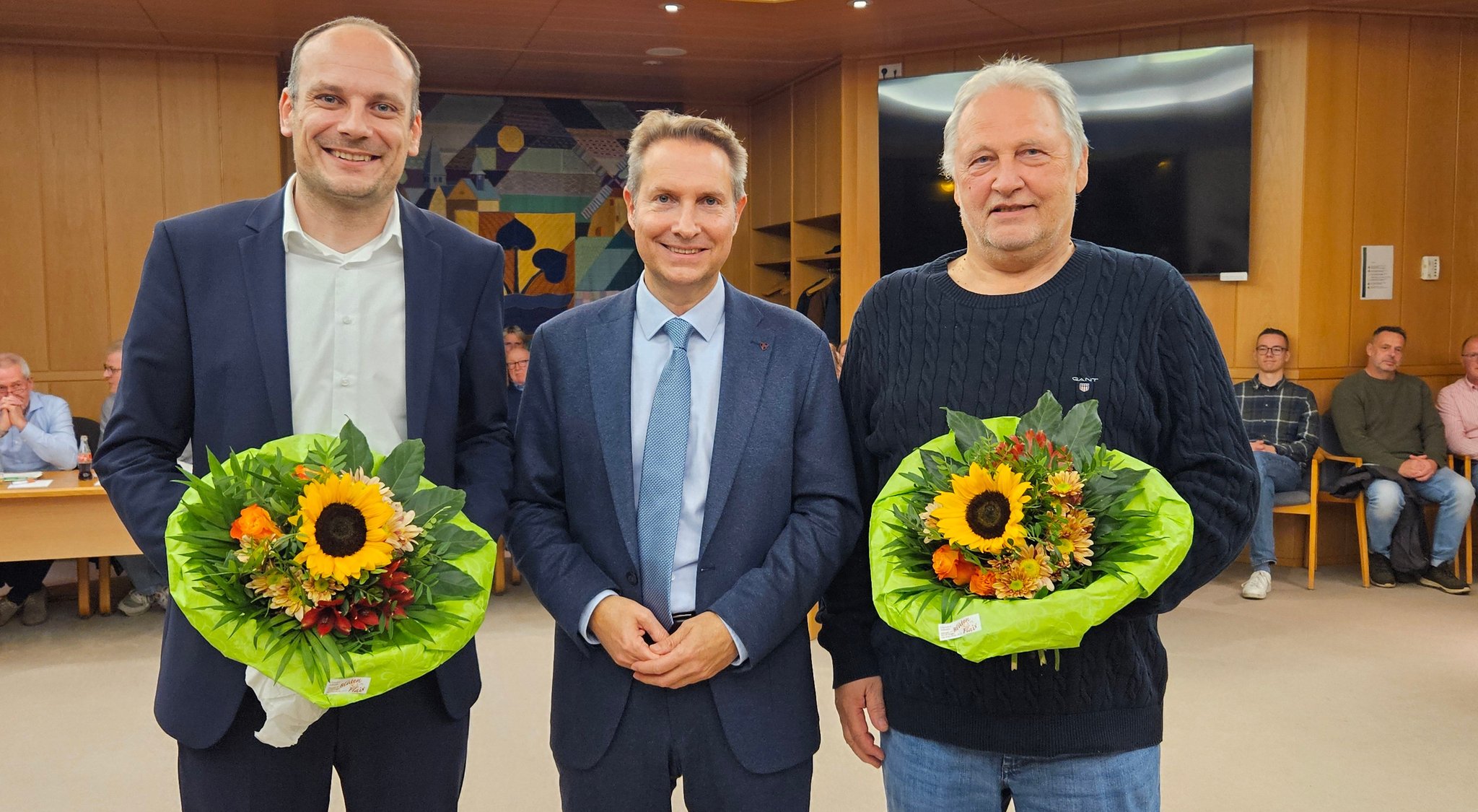 Enger: Bürgermeister Stefan Böske vereidigt