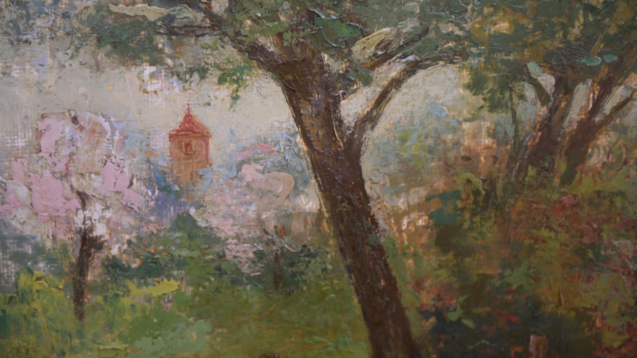 Emil Bert Hartwig malt Hiltruper Landidylle