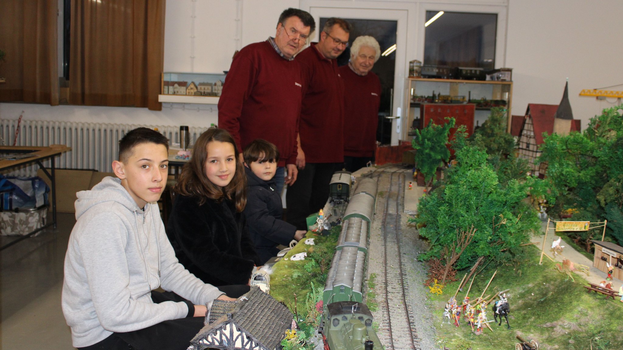 Mini-Modelleisenbahnen bereiten in Löhne Maxi-Spaß