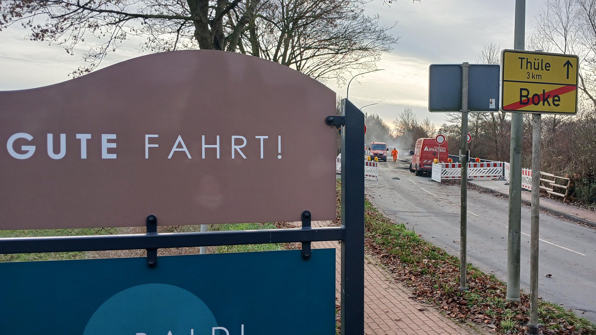 Dauerbaustelle nervt nicht nur die Boker