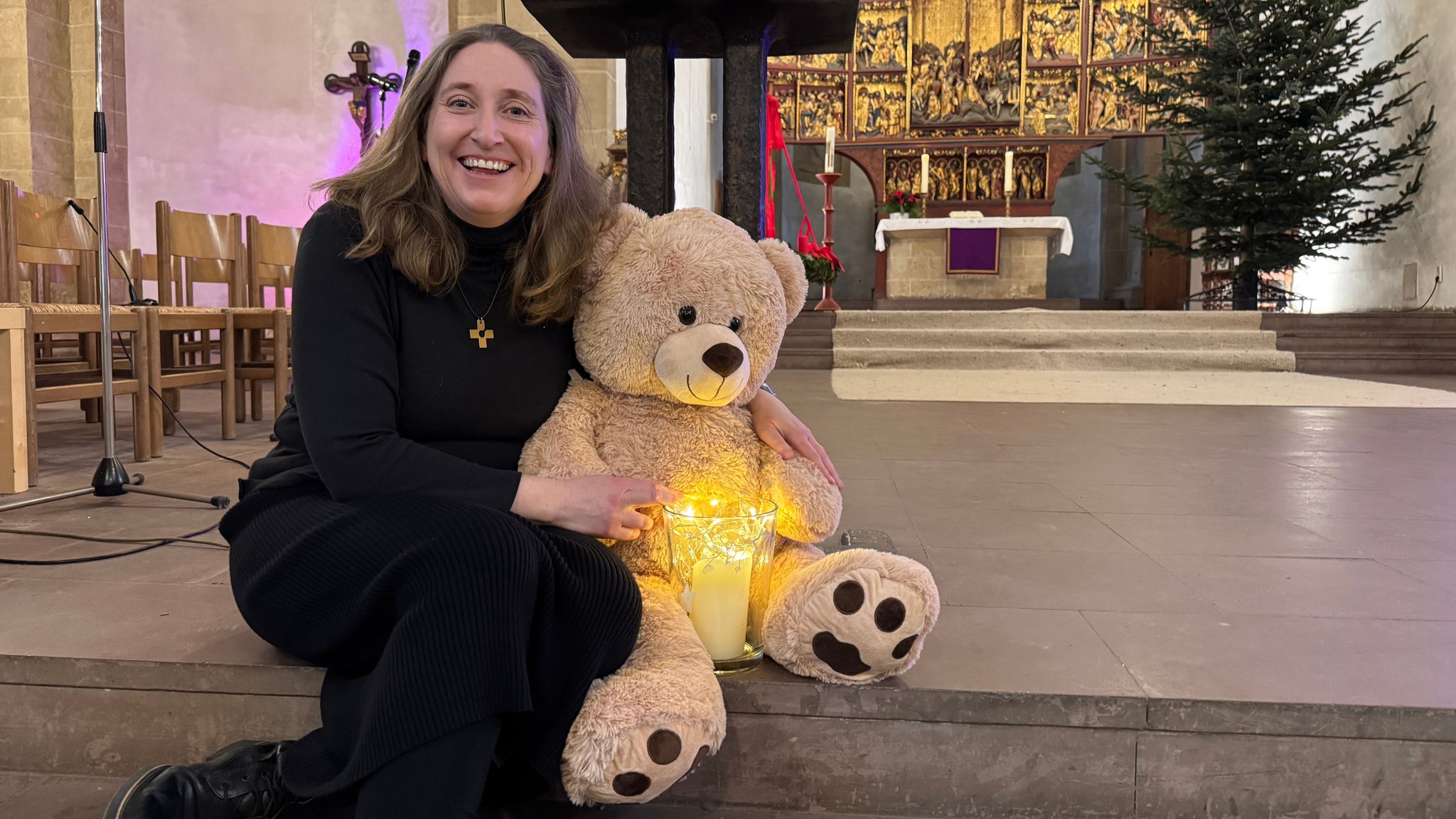 Enger: Kuscheltieranacht in der Stiftskirche