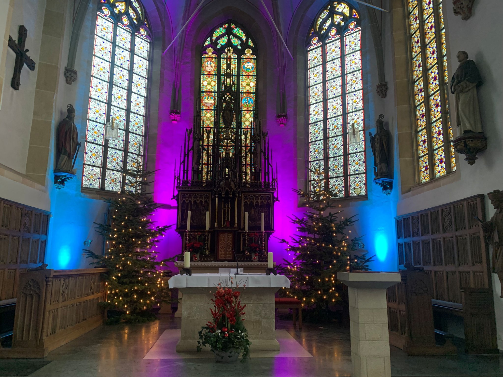 Eine halbe Stunde Auszeit in der St.-Agatha-Kirche in Alverskirchen