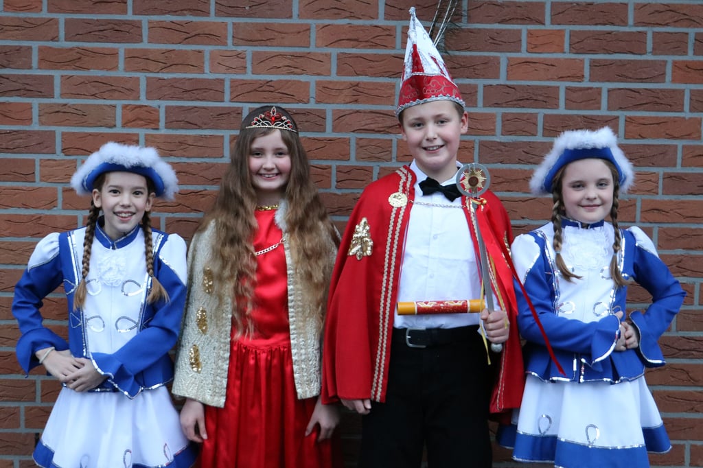 Mats und Dana regieren den närrischen Nachwuchs