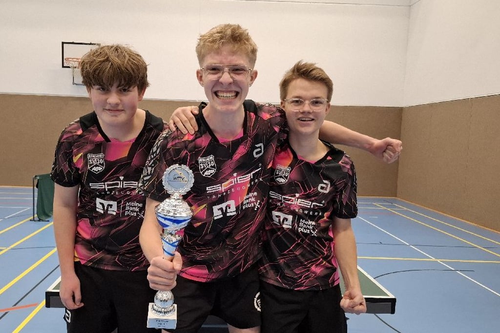 Tischtennis-Pokalendspiele OWL in Brakel