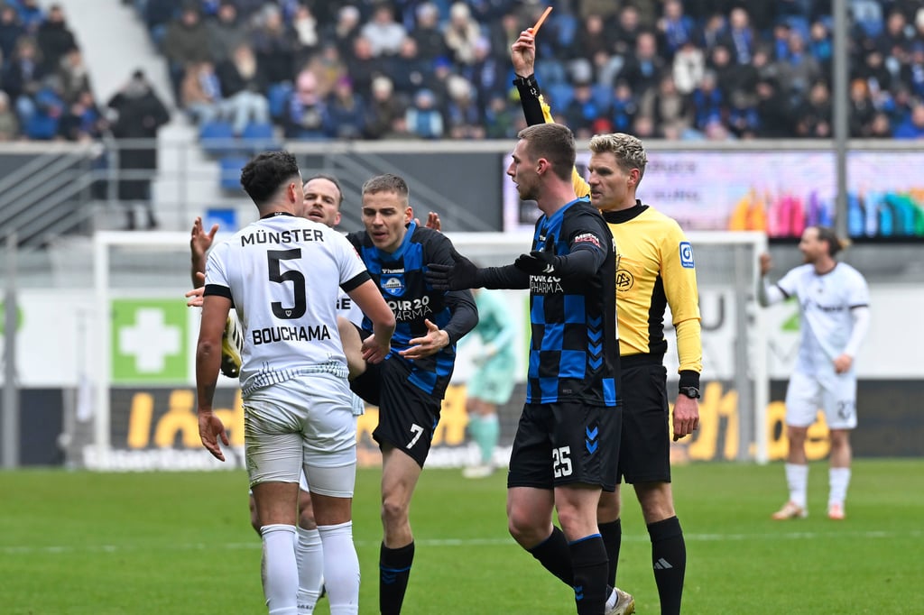 Blitzstart, Rot, Joker-Doppelpack: Preußen verliert spät in Paderborn